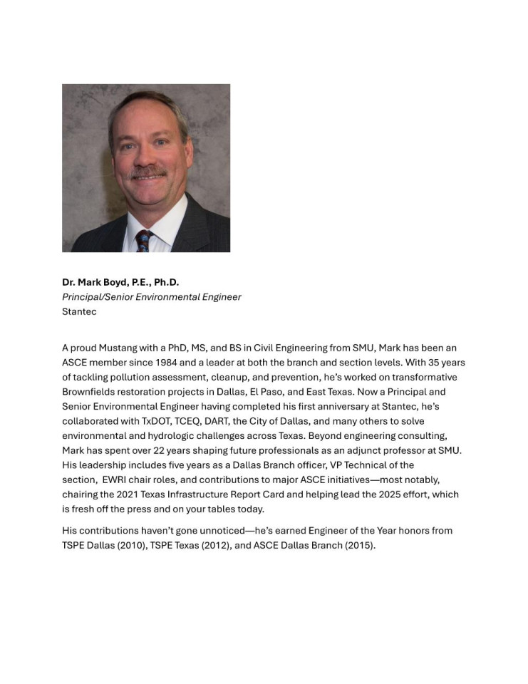 American Society of Civil Engineers, Houston Branch - Meeting/Event ...